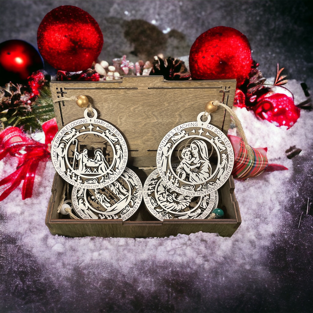 The Christmas Story Ornament Box Set - 8 Ornaments + Box - Etsy