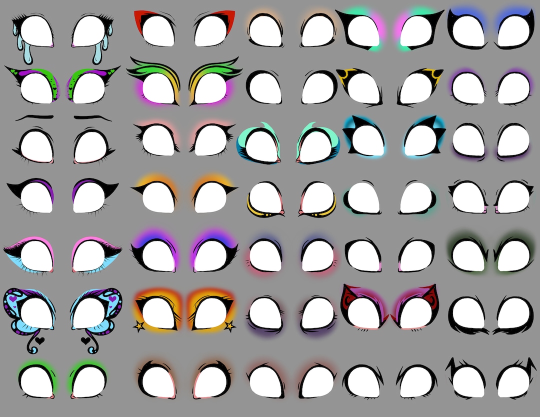 Kabbit Eye Decals - Etsy