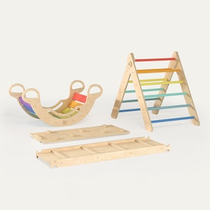 Pickler. Climbing Triangle. Piklers Triangle. Montessori Baby Toys ...