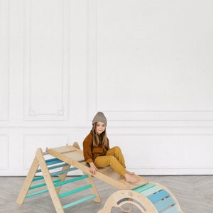 Pickler. Climbing Triangle. Montessori Furniture. Toddler - Etsy UK