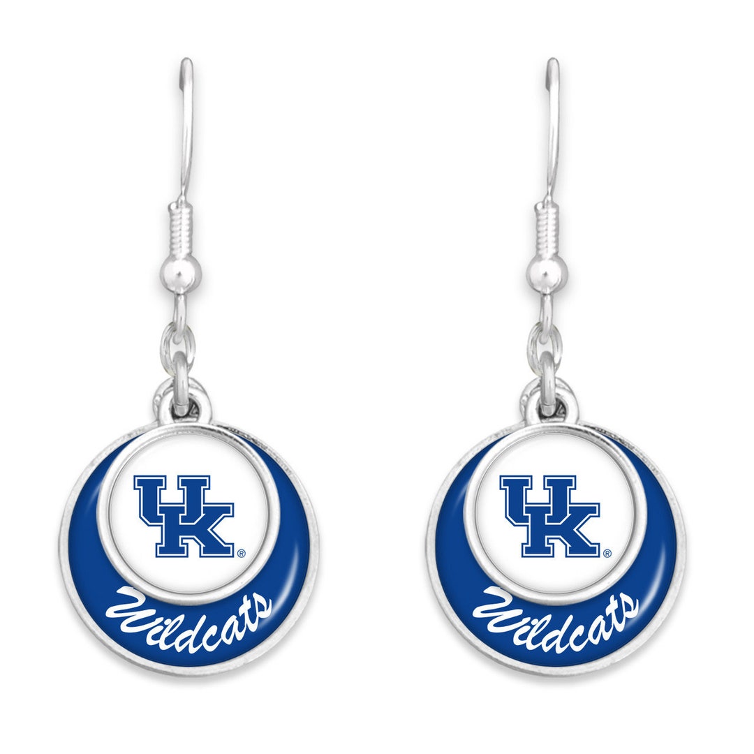 Kentucky Wildcats Stacked Earrings - Etsy