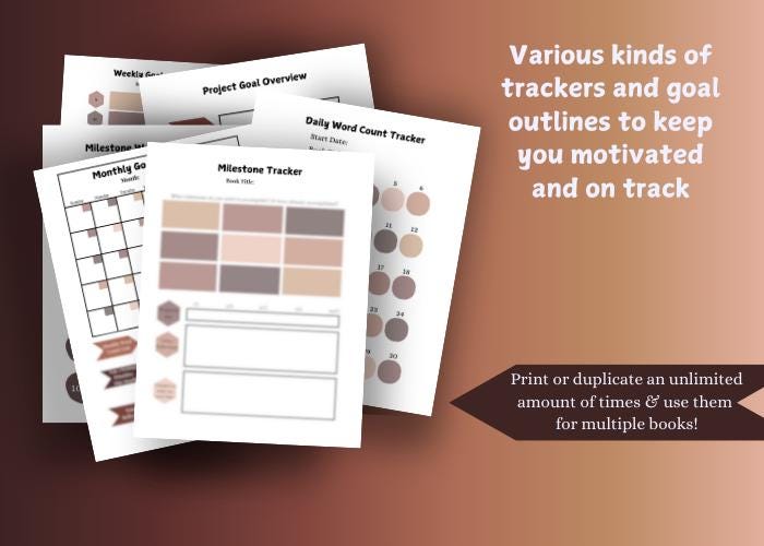 Writing Tool Kit | Digital and Printable | Author's Workbook | Plot, World Building, Marketing ...