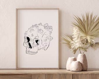 Horror Line Art - Etsy