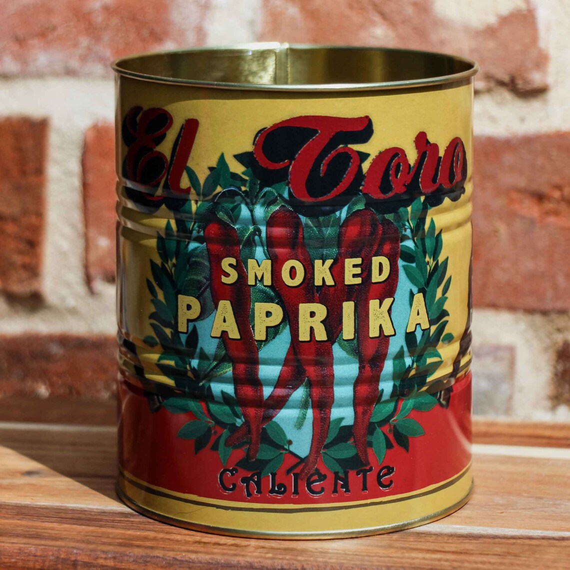 Retro Mexican/spanish Tins Chilli & Paprika Tin Can Planter - Etsy UK