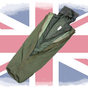 Vintage M58 Dutch Army Winter Sleeping Bag -10C + Bivy Cover Gore Seam ...