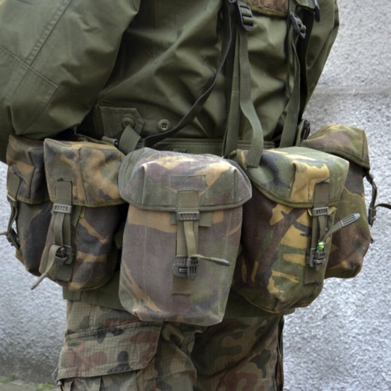 British Army Chest Rig Airborne DPM Tactical Vest SURPLUS - Etsy