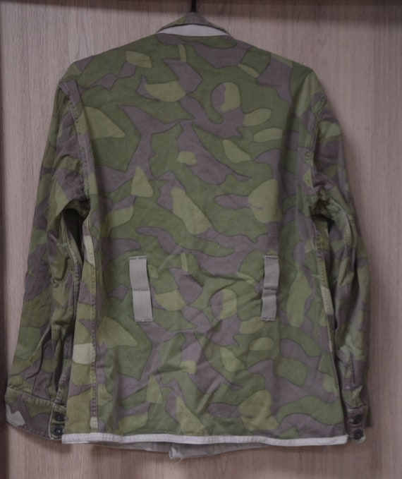 Vintage Finnish army reversible jacket 1968, M62 camo… - Gem