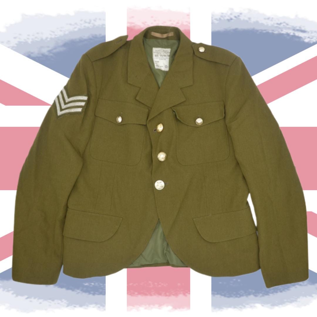Original British No.2 Scottish Pattern Woolen Contract Vintage Army ...