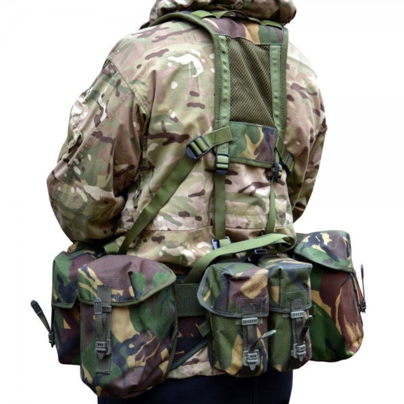 British Army Chest Rig Airborne DPM Tactical Vest New - Etsy