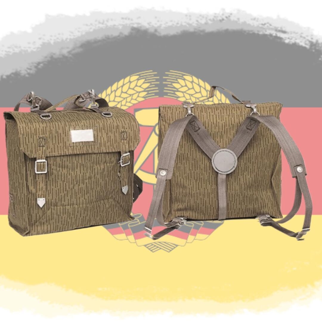 GDR NVA Strichtarn Army Assault Backpack – Original 15L Vintage With Y ...