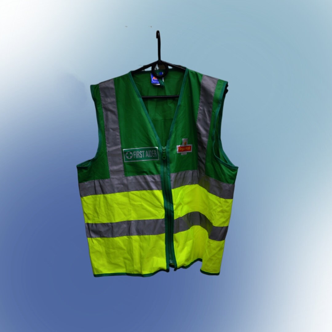 Royal Mail First Aid Reflective Vest Size M - Etsy UK