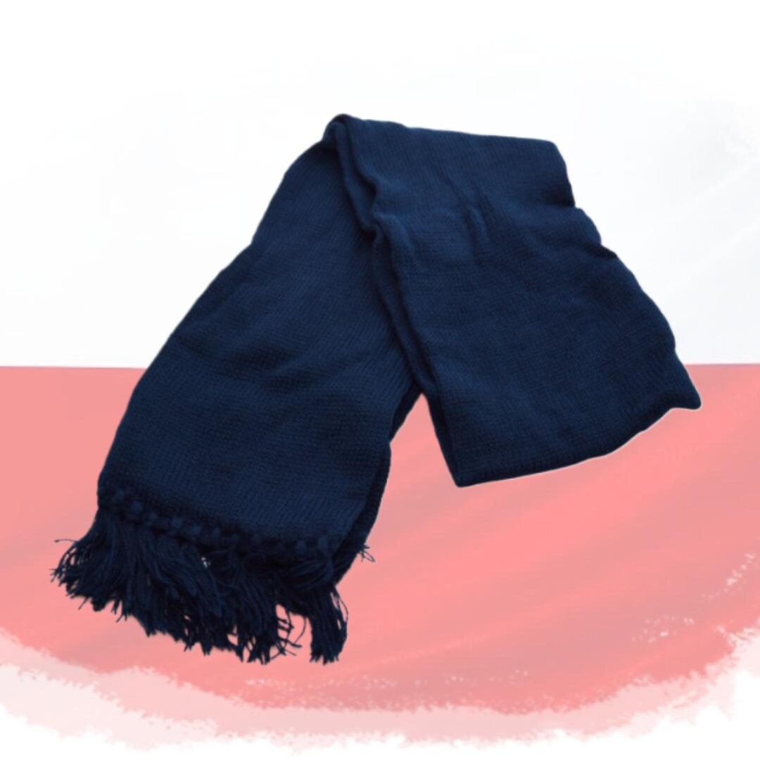 Navy Blue Civil Defense Scarf Original, New, Requires Refreshing, Ideal ...