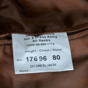 Vintage British Army Uniform Service Dress No.2 Jacket - RLC Badge ...