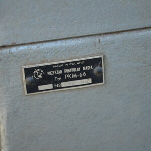 Polish PKM-66 Device for Checking Gas Masks, Vintage Collector's ...
