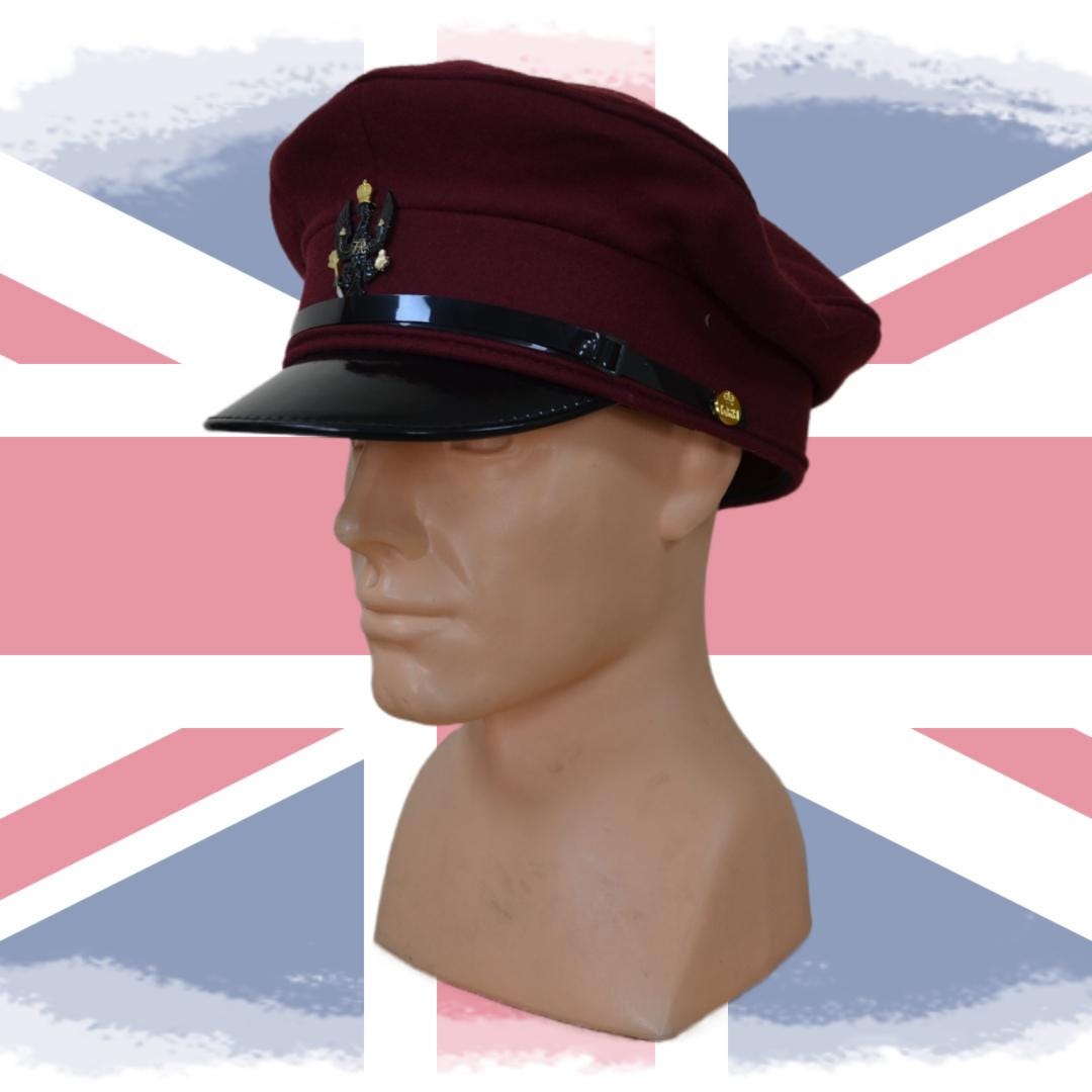 The King's Royal Hussars Burgundy Cap From British Army Resources, Krh ...