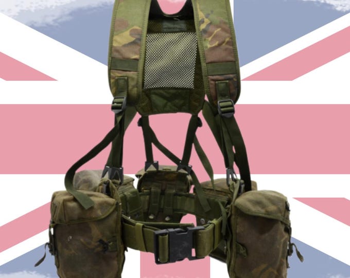 Original British Army Chest Rig DPM Camo, Customizable, Durable With 5 ...