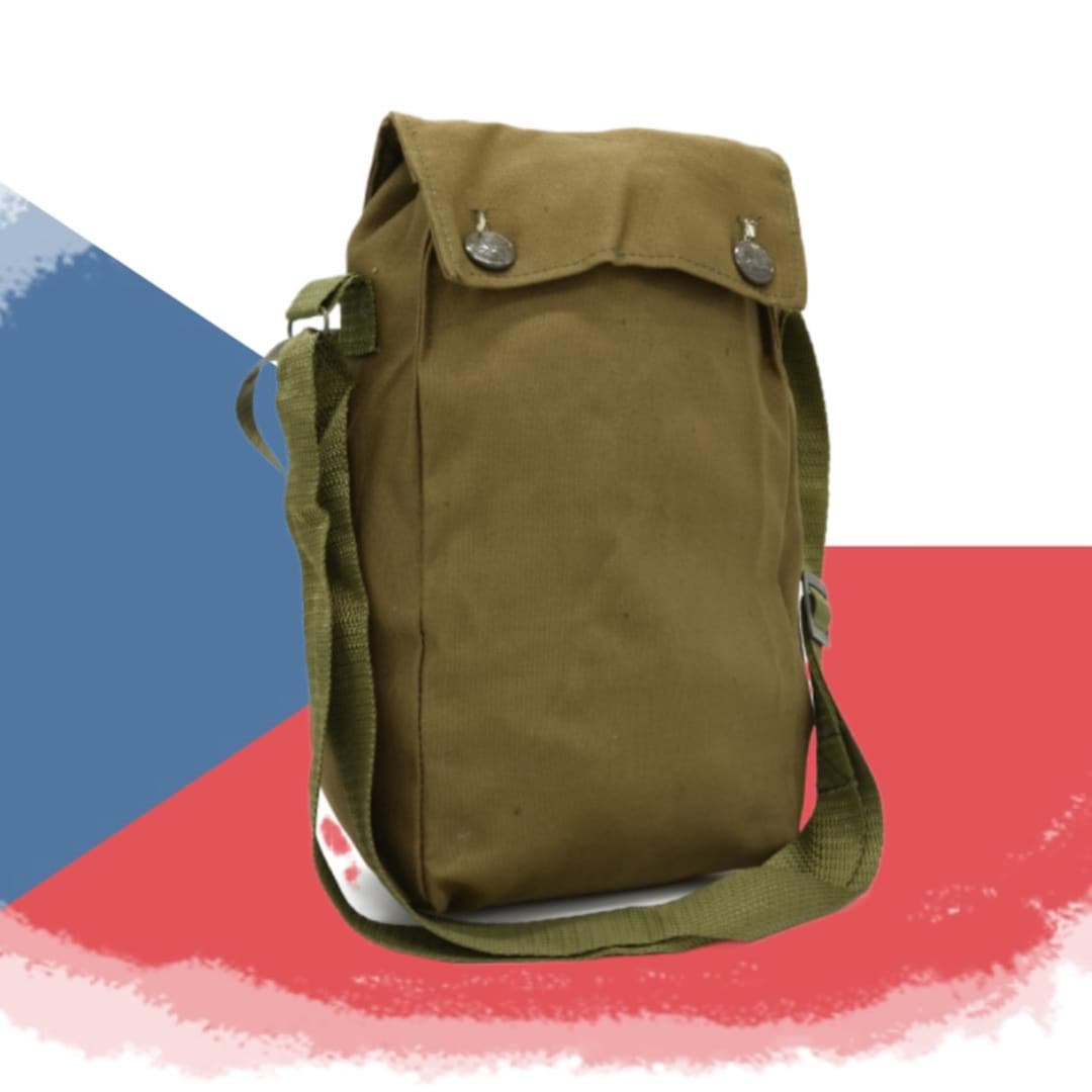 Czech Army Gas Mask Bag Olive New Military Shoulder Bag, Military ...