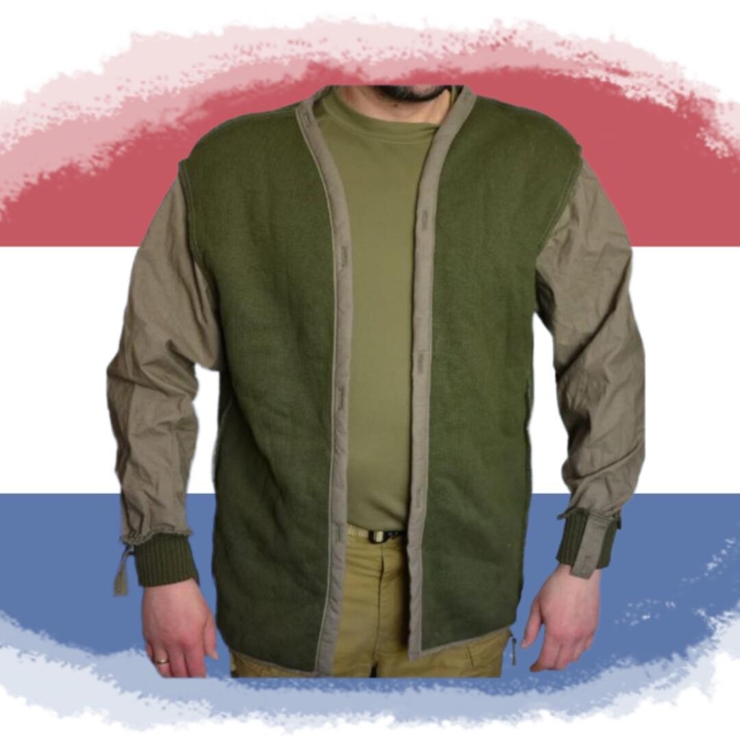 Military Dutch Jacket With Long Sleeves, Warm, Men's Warmer, Military ...