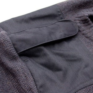 Original RAF V-neck Wool Military Sweater, British Army, Reinforced ...