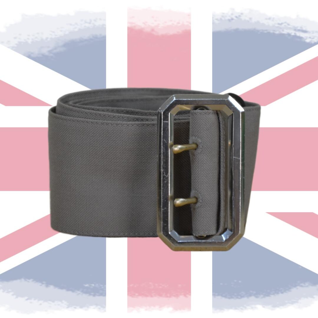 Vintage British Military Belt With Metal Buckle for Blazer Stone ...