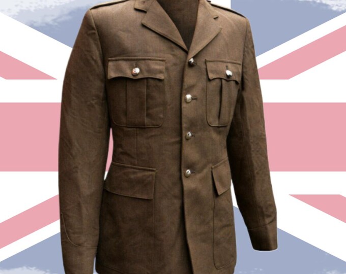 US Army WW2 1943 Corporal XS - S Men's Scovill Buttons Coat Wool Jacket ...