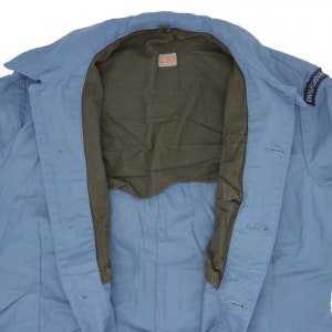 Swedish Civil Defense Blue M/59 Jacket - Vintage Military Style ...