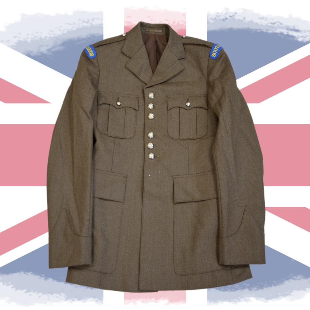 British Army Foot Guards, Military Jacket No. 2 With Scots Guards #14/7 ...