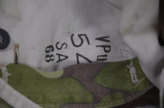 Vintage Finnish army reversible jacket 1968, M62 camo… - Gem