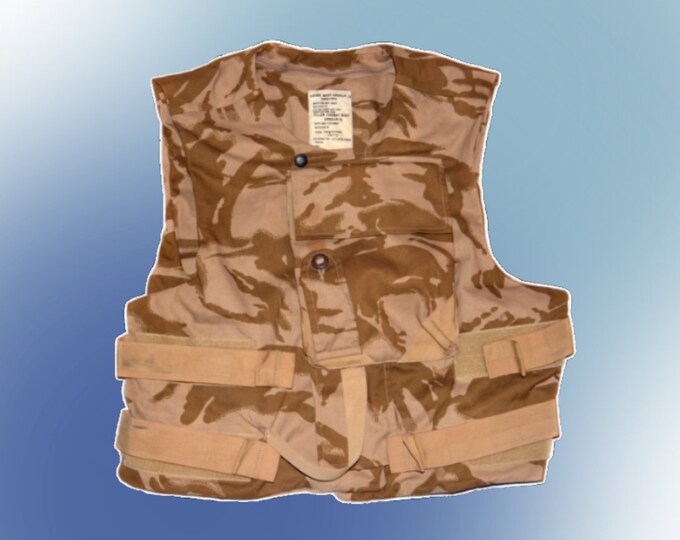 British Desert DPM Bulletproof Vest Good Condition Military - Etsy