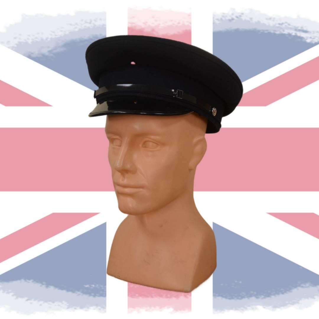 Original, Military Parade Cap in Navy Blue From the Resources of the ...