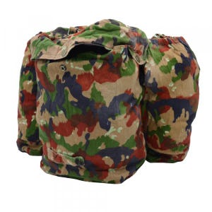 Swiss Army M70 Alpenflage Alpentarn Backpack, Approximately 25 Liters ...