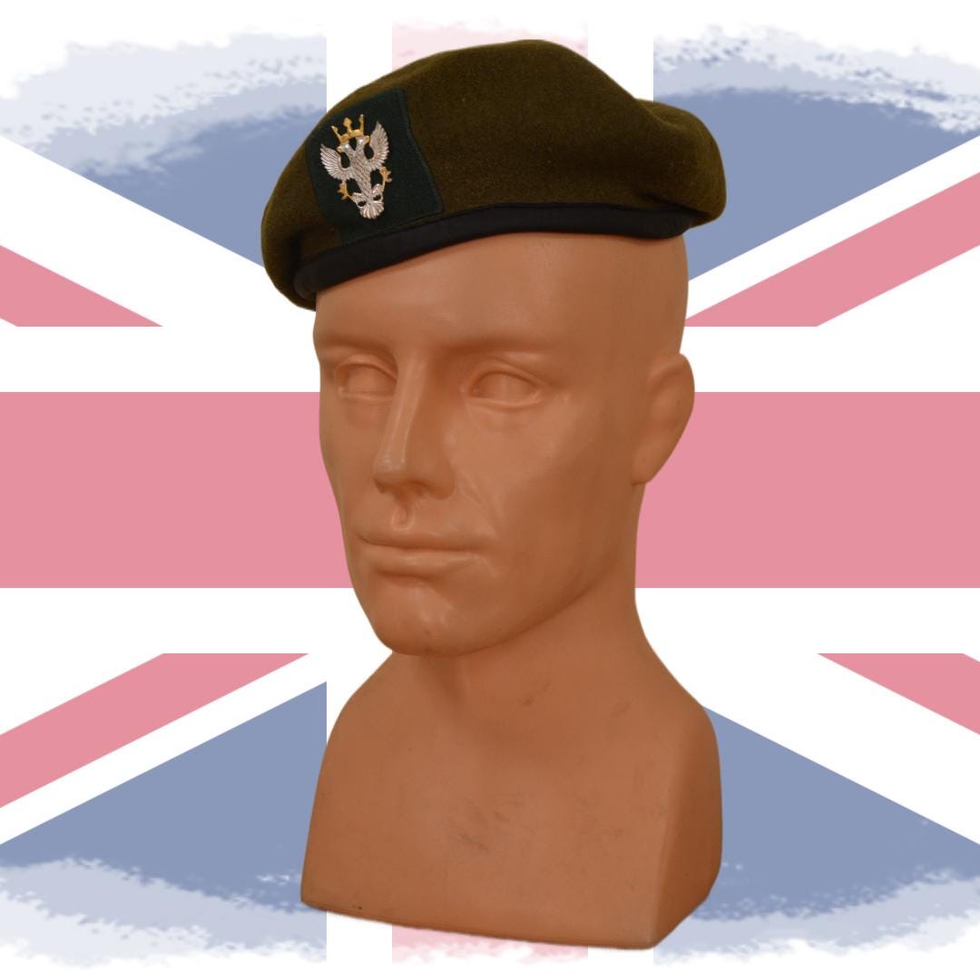 Original Beret From the British Army Resources of Mercians Regiment ...