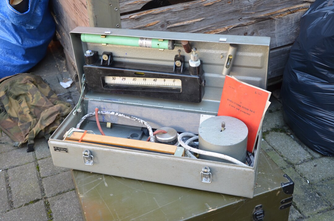 Polish PKM-66 Device for Checking Gas Masks, Vintage Collector's ...