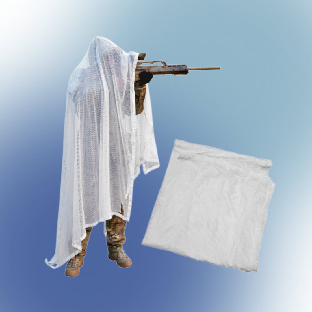 British Army Sniper Camouflage Net White Snow Camo Nets, Grade I and ...