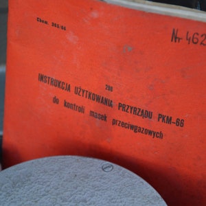 Polish PKM-66 Device for Checking Gas Masks, Vintage Collector's ...