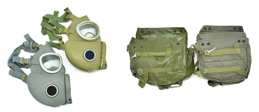Bulldog MP4 Gas Mask Bag Filter New Polish Army - Etsy Australia