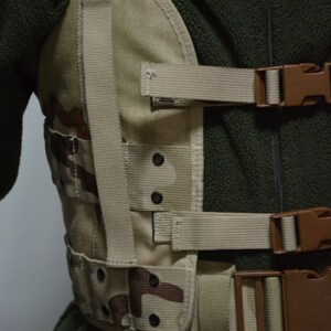 Dutch Army Desert Camo Military Tactical Vest, Military Surplus - Etsy