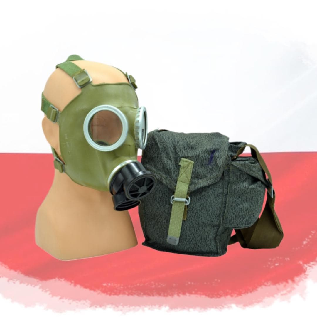 Vintage Polish Army Original Civilian MC1 Gas Mask From the 80s-90s ...