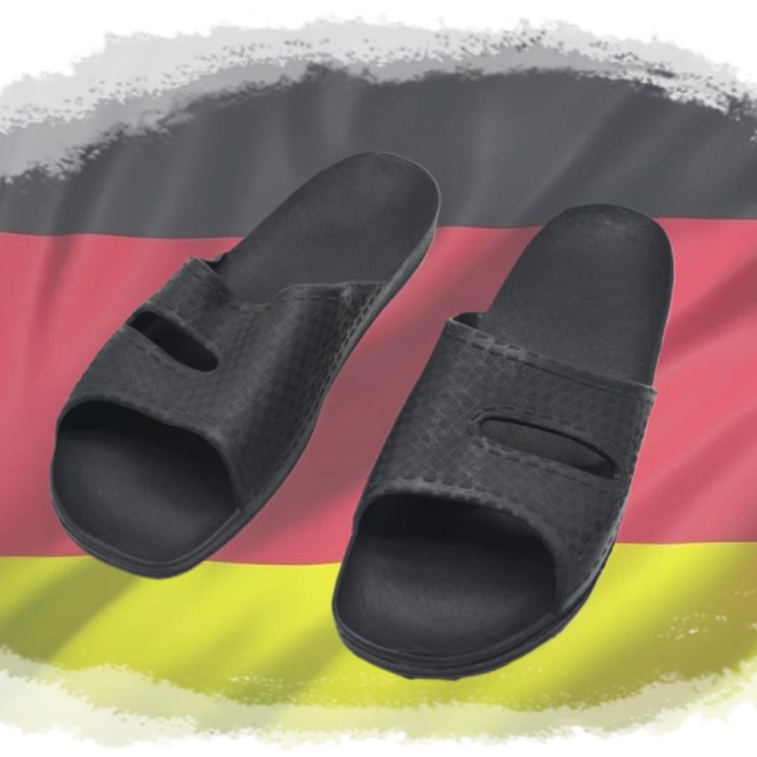 Capilano Bundeswehr Military Flip-flops Black - New, German Army ...