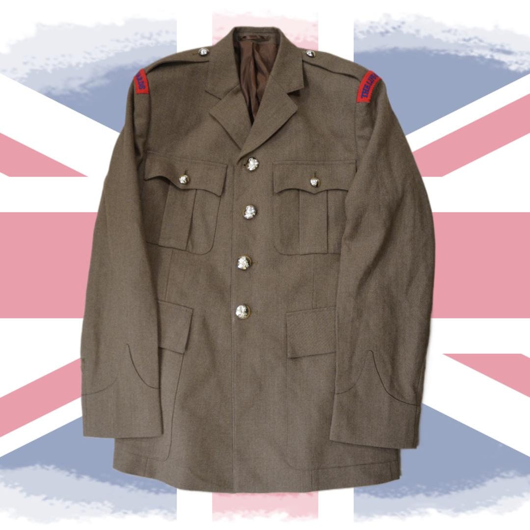 Vintage British Jacket No. 2, Original Military Uniform of British Army ...