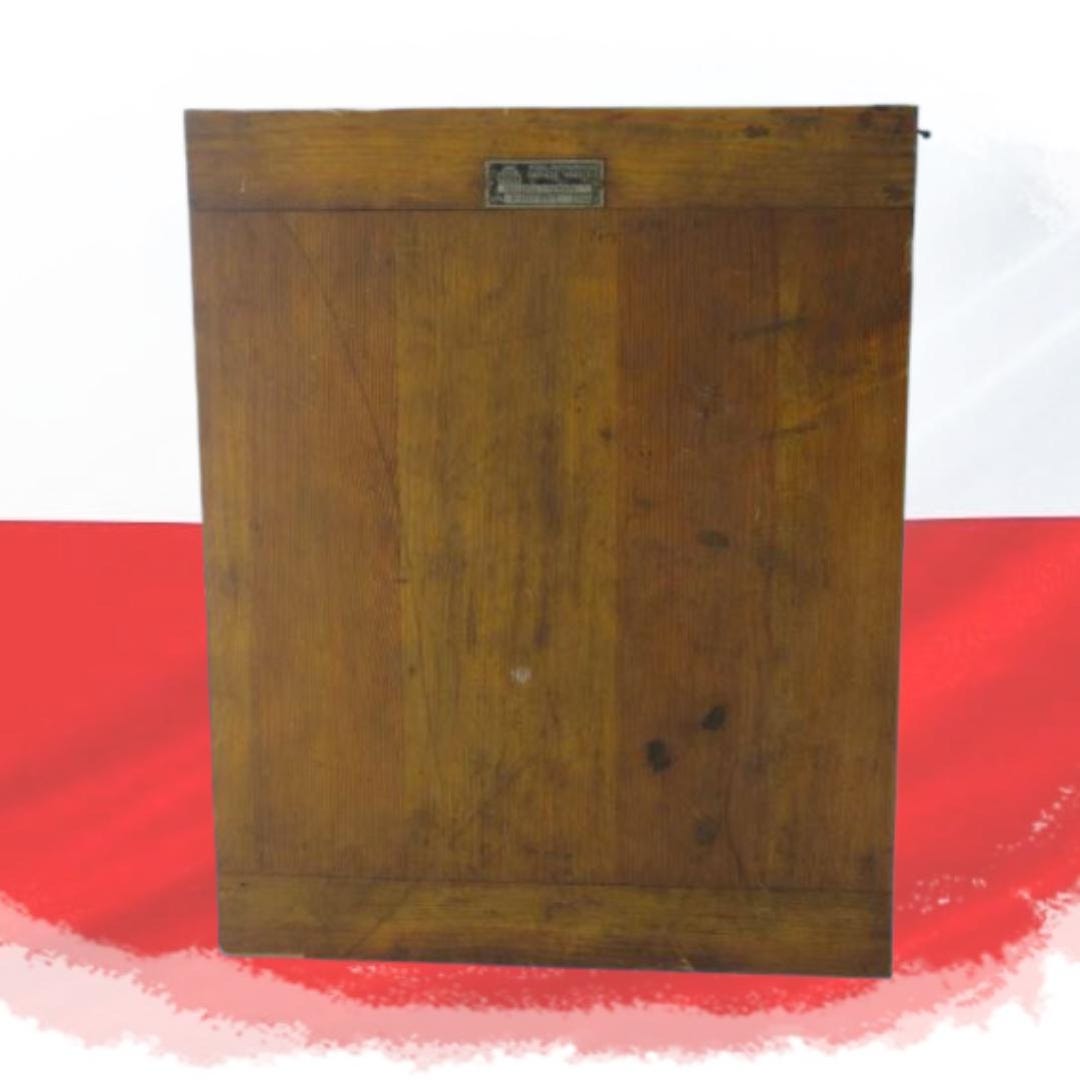 Old Vintage Tool Box, Wooden Polish Box 1954 Year, T-2 Telephone ...