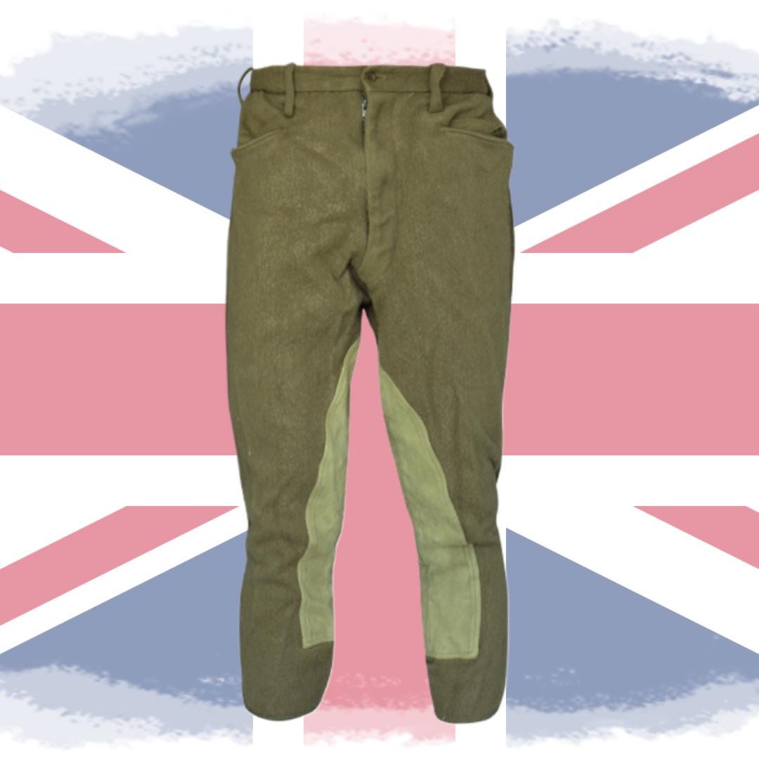 British Army No. 2 Breeches - for Horse Riding, Original, Very Good ...