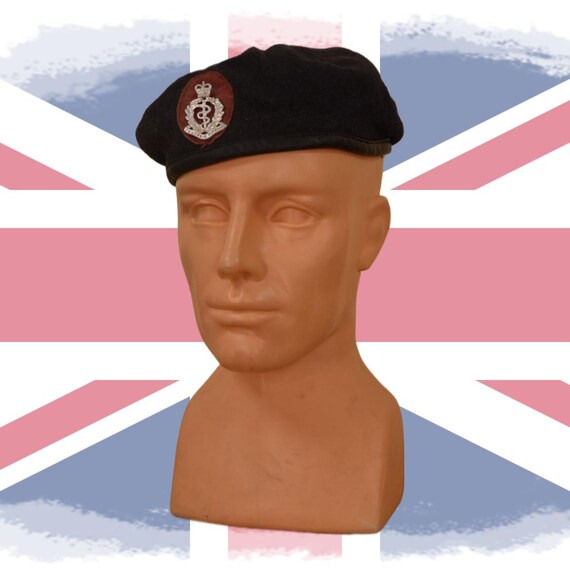 Original beret from British Army resources with a Roy… - Gem