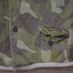 Vintage Finnish Army Reversible Jacket 1968, M62 Camouflage Snow ...