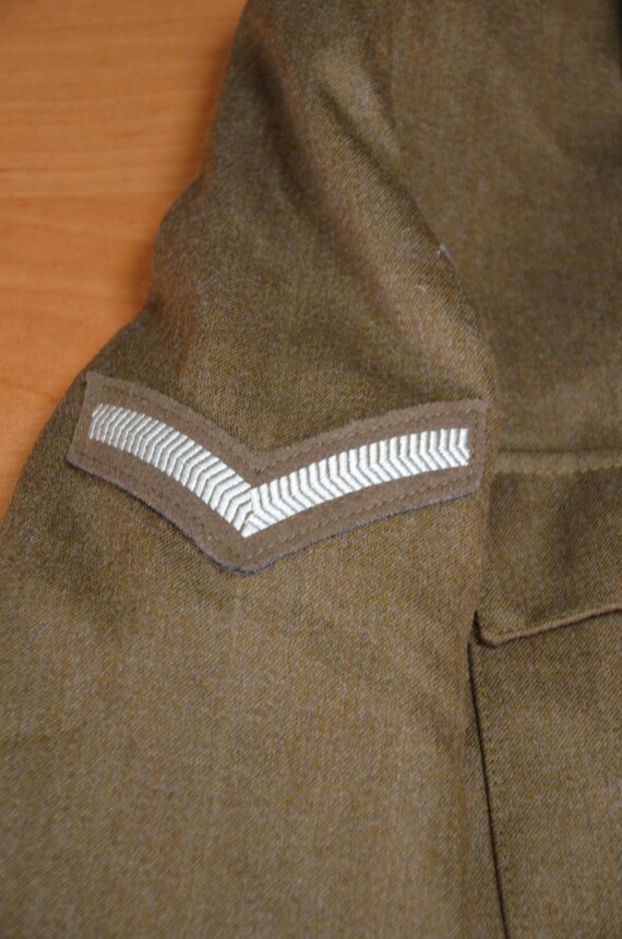 Vintage British Army Uniform Service Dress No.2 Jacke… - Gem