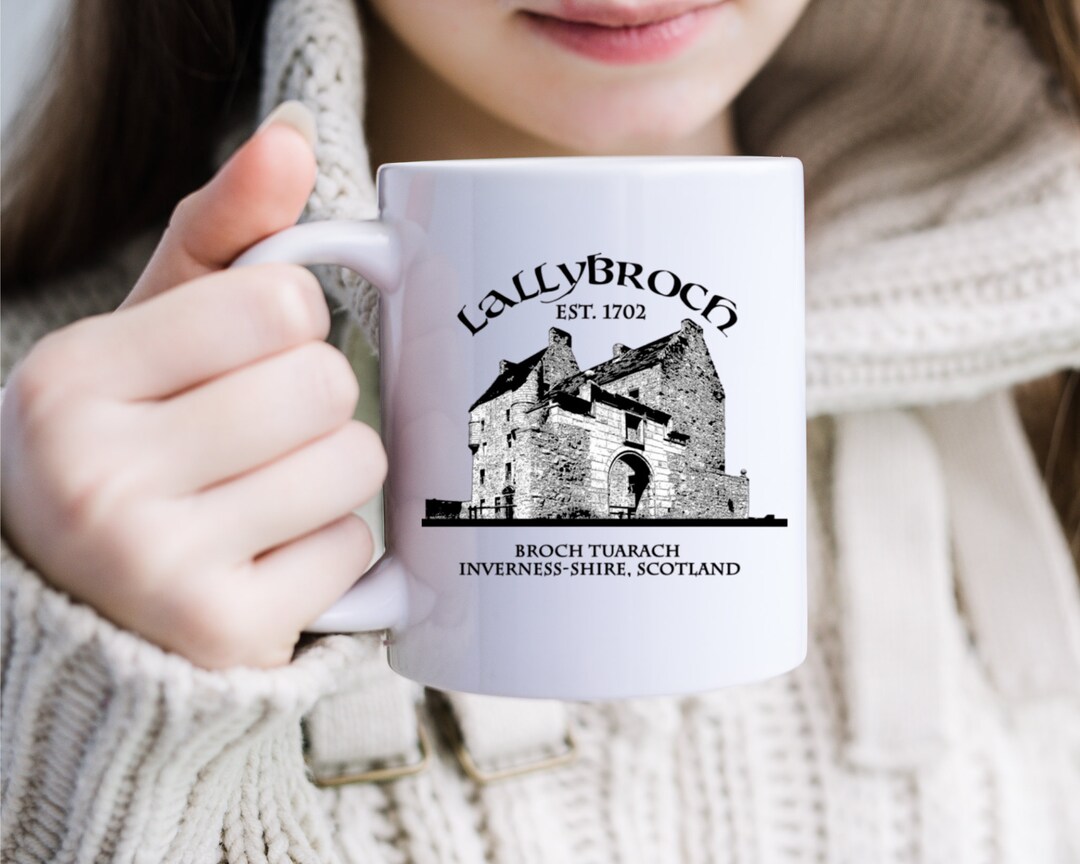 Outlander Lallybroch Ceramic Mug: Book Series Gift - Etsy