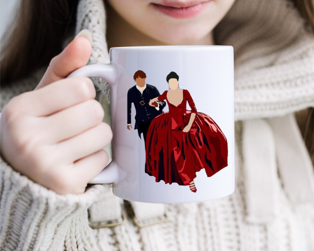 Outlander Mug: Claire & Jamie Fraser, Season 2 - 15oz Ceramic - Etsy
