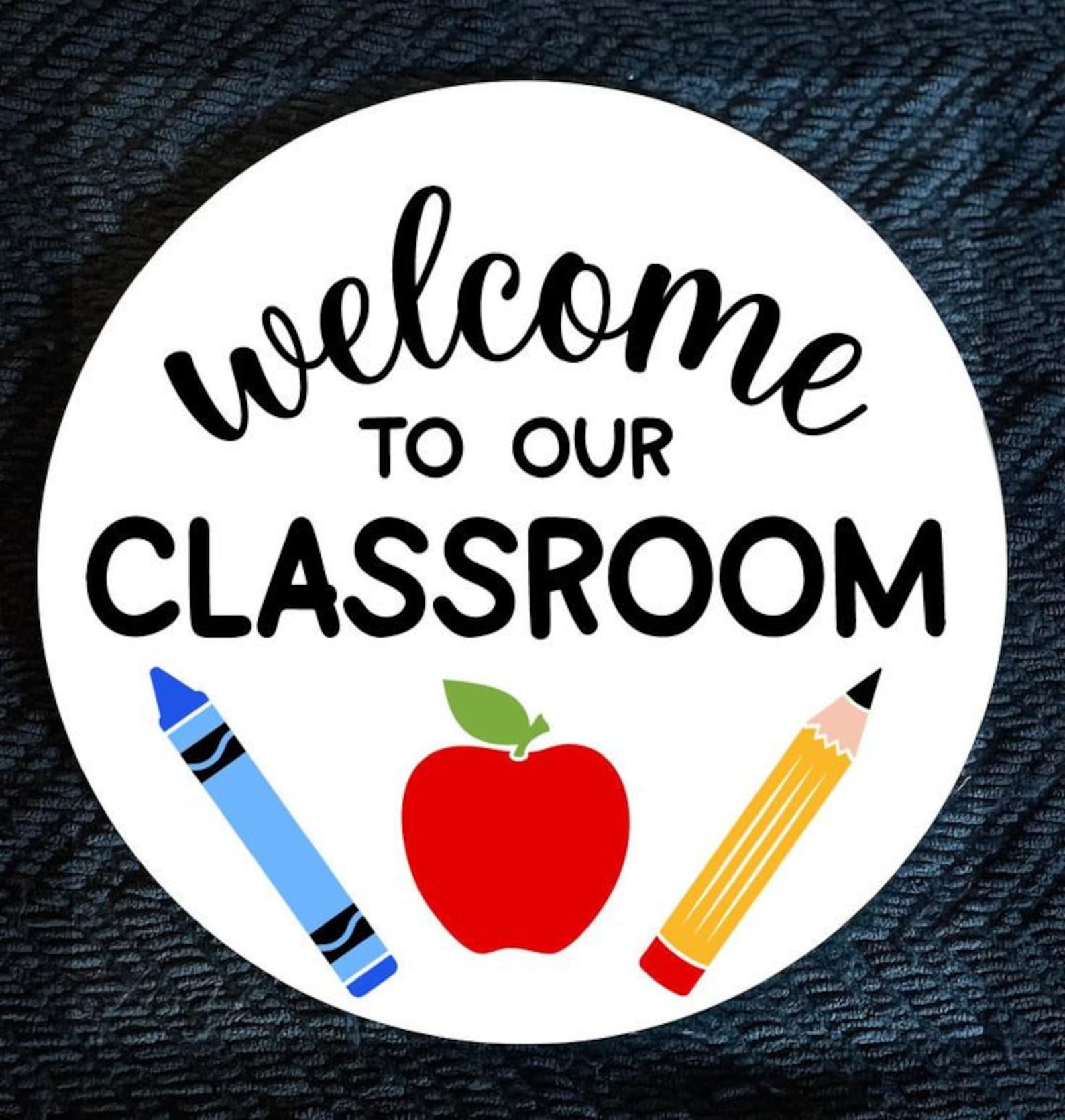 Welcome to Our Classroom, Welcome Sign, Classroom Door Hanger, Welcome ...