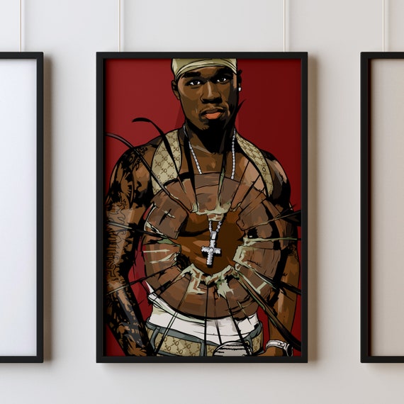 50 Cent Get Rich or Die Tryin' Poster Album Art - Etsy