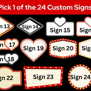 Custom Wedding Reception / Party Entrance Sign, VIP Bottle Service Sign ...